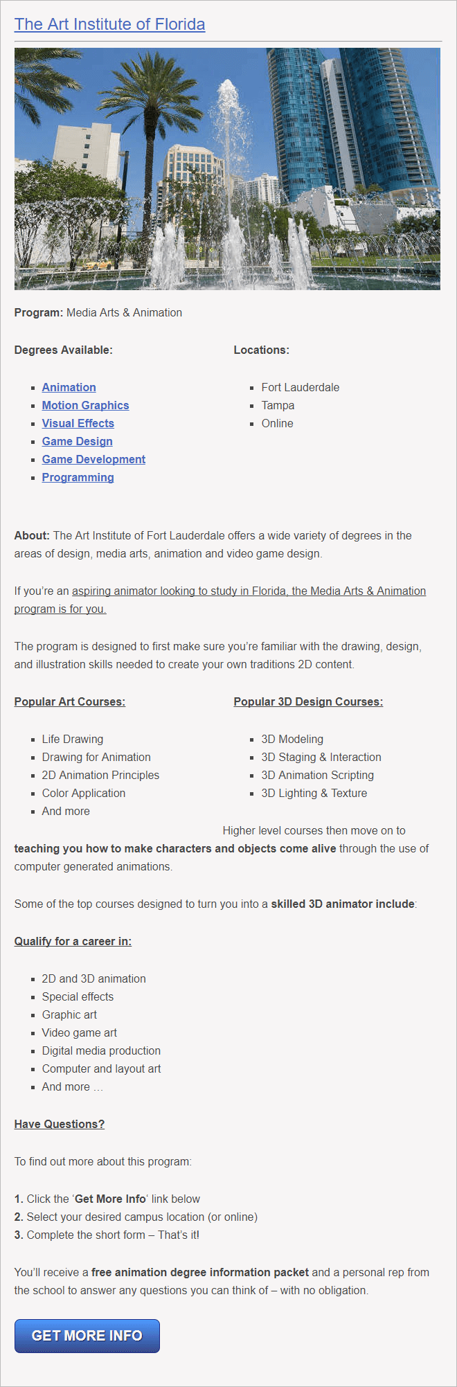 The 12 Best Florida Animation Colleges (3D and Digital Design Programs)