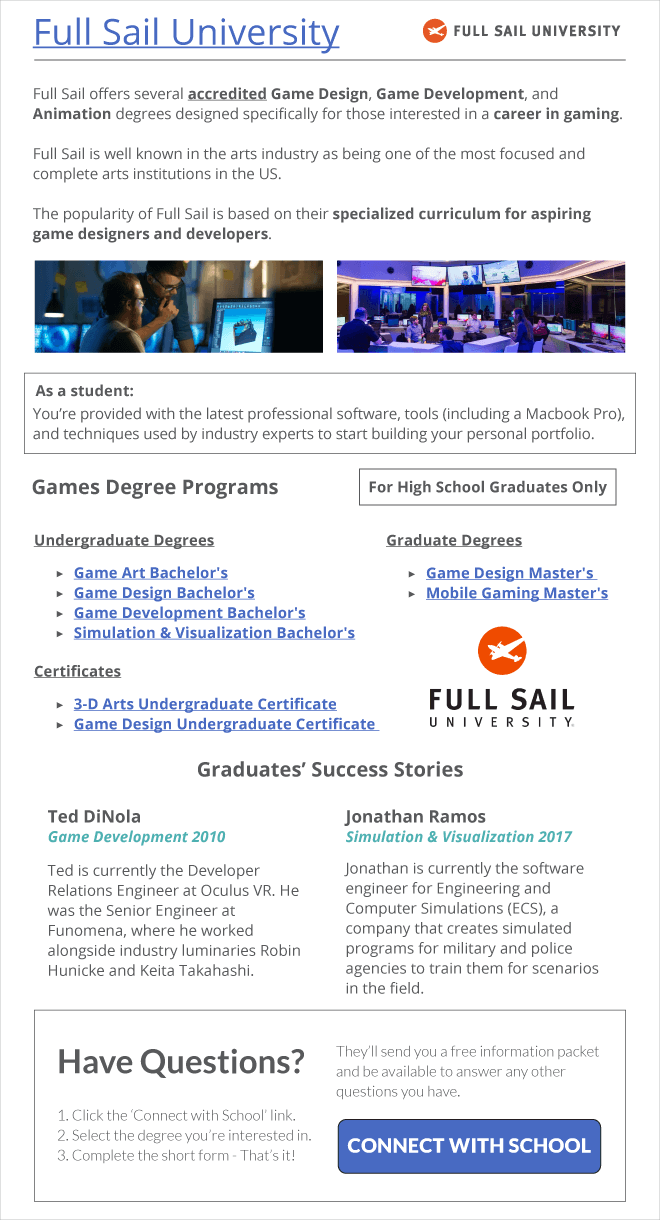 Earn Your Game Design Degree in California: Choose the Right Program ...